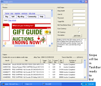 eBay Auto Bidder Screenshots - Free Software Download - Lawyerment