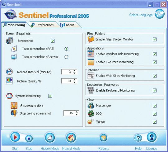 Sentinel Professional - Free Software Download - Lawyerment