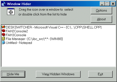 Window Hider Screenshots - Free Software Download - Lawyerment